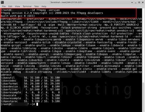 How To Install Ffmpeg In Whmcpanel Server Accuwebhosting