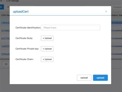 5customize Cdn Domain Names And Configure Ssl Certificates Agilecdn