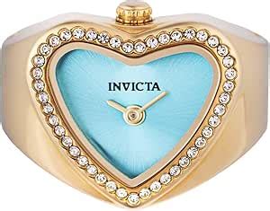 Invicta Mini Ring Watch Lady 185mm Stainless Steel Gold