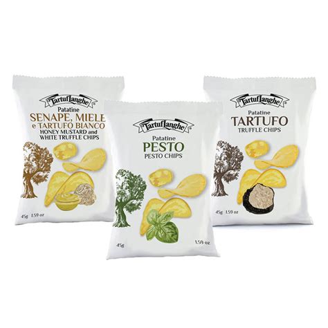 Offer Gourmet Chips Truffle Pesto And Mustard Honey 45 Gr X 3