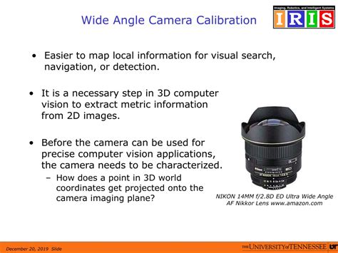 Ppt Wide Angle Camera Calibration And Real Time Distortion Correction Powerpoint Presentation