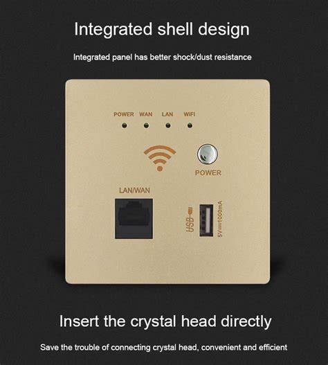 In Wall Access Point Wifi Router Built To Deliver Better Network