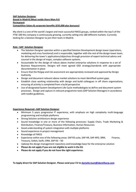 Sap Solution Designer Pdf