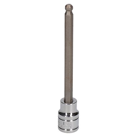 6mm 3 8 Drive Long Ball Ended Hex Allen Key Socket Bit 85mm Deep Reach