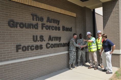 Forscom Band Accepts Keys To New Training Facility Article The United States Army
