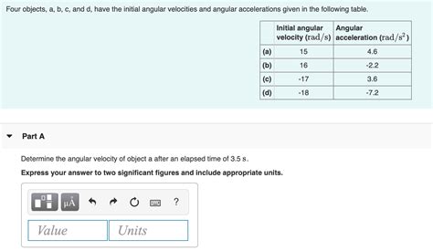 Solved Four Objects A B C And D Have The Initial