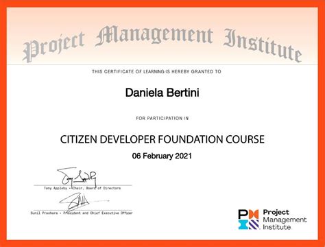 Daniela Bertini Pmp On Linkedin Pmicitizendeveloper Citizendeveloper Lowcode
