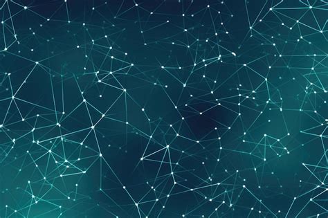 Premium Photo Abstract Geometric Pattern With Interconnected Lines On