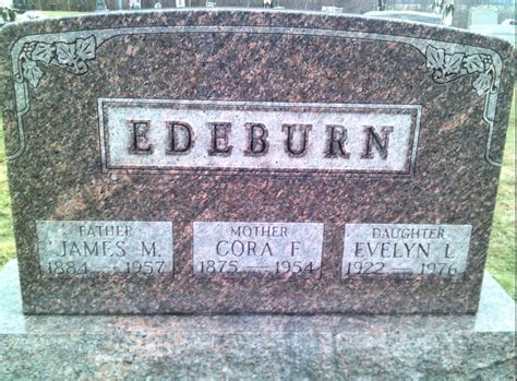 Cora Francis Burdett Edeburn 1875 1954 Find A Grave Memorial