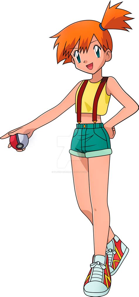 Misty Vector By Flavio Ruru On Deviantart Pokemon Pokemon Gym