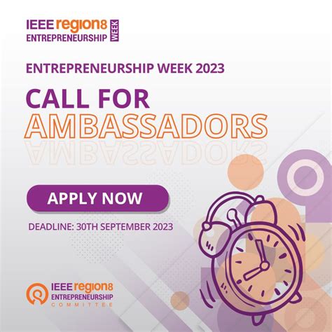 Ieee Region 8 Entrepreneurship Committee On Linkedin 🚀 Calling All