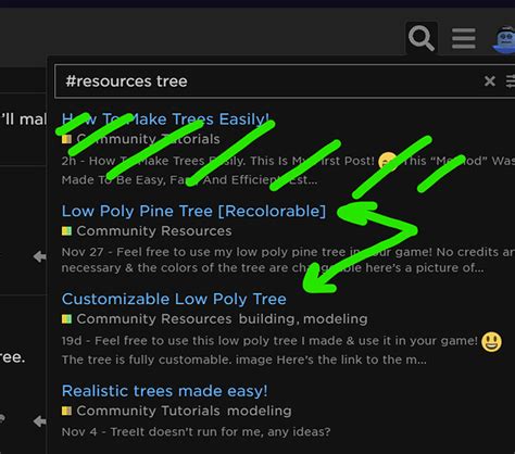 how to make trees easily community tutorials developer forum roblox