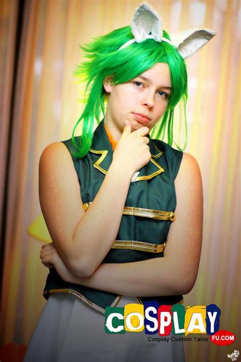 Gumi Cosplay From Vocaloid Cosplayfu Com