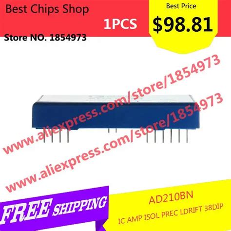 Free Shipping 1PCS=$98.81 Electronics AD210BN IC AMP ISOL PREC LDRIFT ...