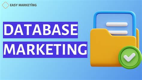 Database Marketing Maximizing Roi With Database Marketing Youtube