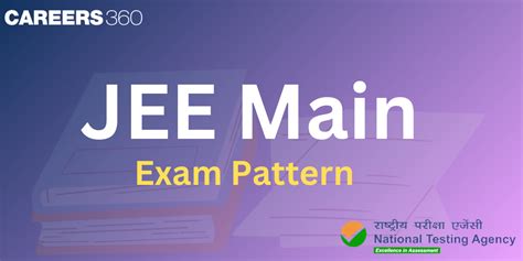 JEE Main Exam Pattern 2025 Total Marks Paper Pattern Marking Scheme