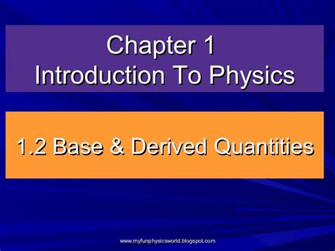 12 Base Derived Quantities