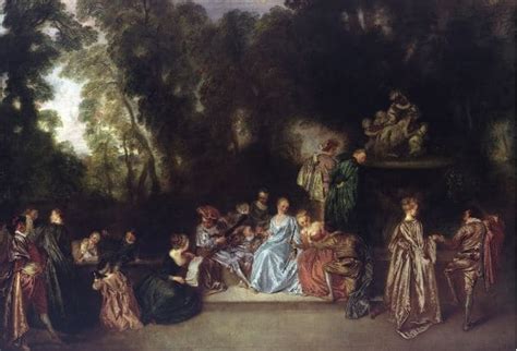 De Watteau à Fragonard Les Fêtes Galantes Le Magazine De Proantic
