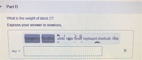 Solved Blocks A B And C Are Placed As In The Figure Figure Chegg