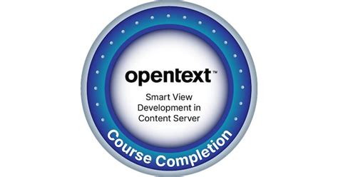 Pamela Ferrari On Linkedin Opentext Course Completion Smart View Development In Content