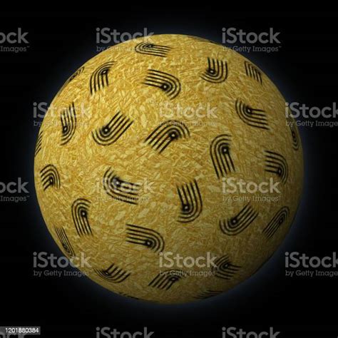 정교하게 디자인된 화려한 공 검은 색 배경에 3d 일러스트레이션 0명에 대한 스톡 사진 및 기타 이미지 0명 구 기하 도형 Istock