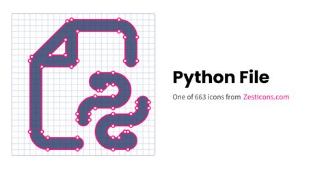 Python File Icon Zest Icons
