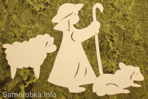 Різдвяний вертеп витинанка Саморобка