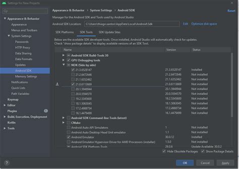 No Version Of NDK Matched The Requested Version Versions Available Locally