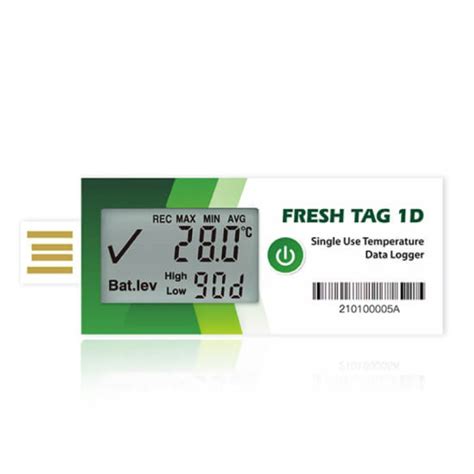 一次性USB溫度記錄器 Fresh Tag D 貨號FT D 太鼎食安科技