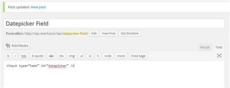 Wp Datepicker Pro Phprudent Buyings