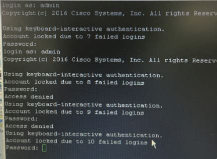 Solved Cisco ACS 5 8 Password Recover Cisco Community