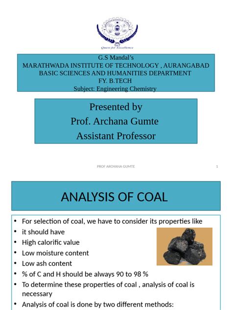 Proximate Analysis Of Coal Pdf Coal Combustion