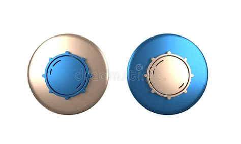 Colorful Dial Knob Level Technology Settings Icon Isolated On White Background Volume Button Colorful Dial Knob Level Technology Settings Icon Isolated On White Background Volume Button
