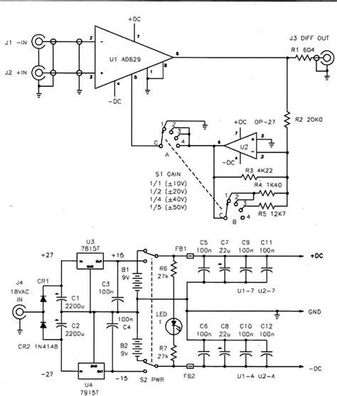 High Voltage Differential Amplifier Circuit At Brenda Bell Blog
