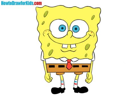 Inspirasi Easy Cartoons To Draw Spongebob