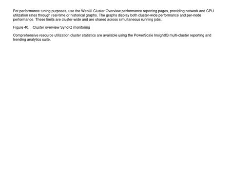Performance Monitoring Dell Powerscale Synciq Architecture