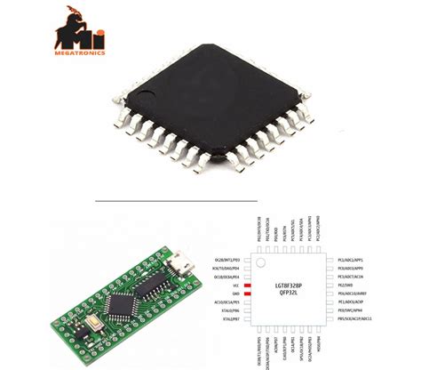 Arduino Lgt8f328p Qfp32 Replacement Of Atmega328p