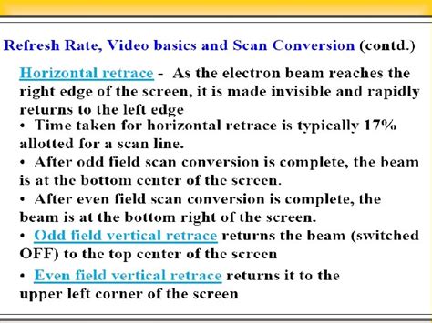 Objectives Differentiate Between Raster Scan Display And Random