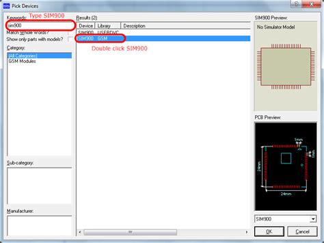 Sim900 Pcb Footprint For Proteus With 3d Model Pcb Design Digital
