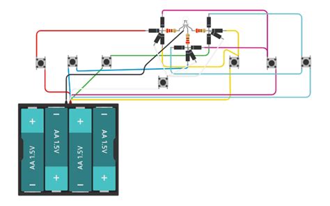 Circuit Design Rgb Led All Colors Tinkercad