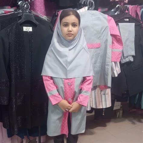 خرید و قیمت مانتو شلوار مدرسه روپوش مدرسه همراه با مقنعه فرم مدرسه