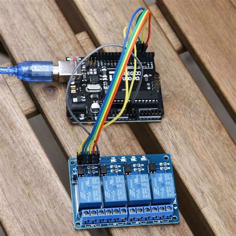 Buy ELEGOO Channel DC V Relay Module With Optocoupler For Arduino UNO R MEGA R Project