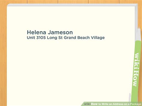 How To Write An Address On A Package Where To From Go