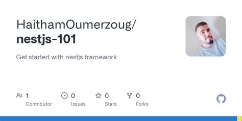 github haithamoumerzoug nestjs 101 get started with nestjs framework