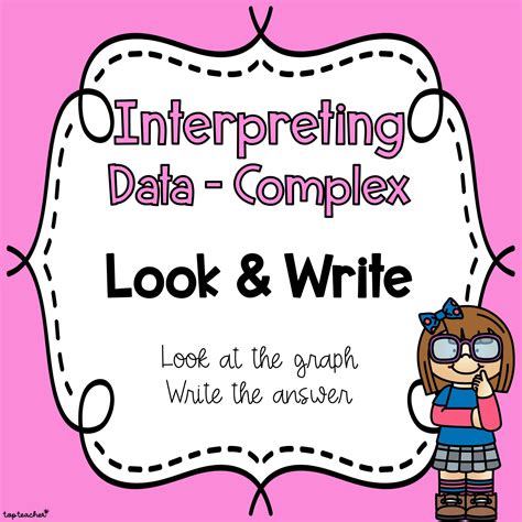 Interpreting Data Complex LOOK WRITE Top Teacher