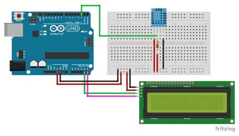 Dht Dht Sensor With Arduino Tutorial Examples