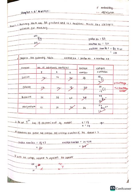 Tutorial CHEM 1 HOUR 1 6 Chemistry Studocu