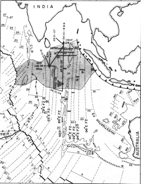 Figure L General Tectonic Setting Of The Intense Deformation Area And