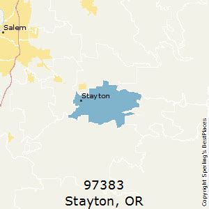 Stayton Zip 97383 Or