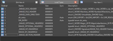 ida tips how to use a custom structure hasherezade s 1001 nights